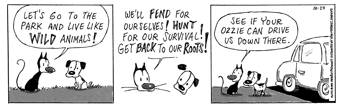 October 24 1994, Daily Comic Strip – MUTTS