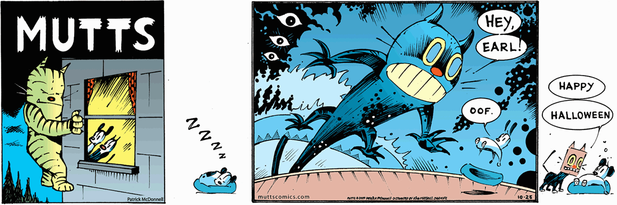 October 25 2009, Sunday Comic Strip – MUTTS