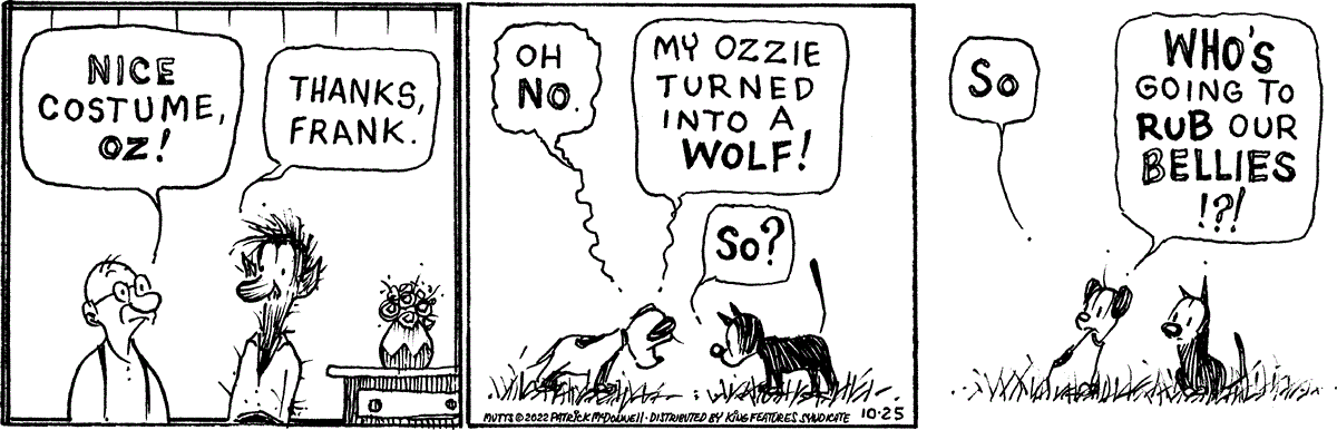 October 25 2022, Daily Comic Strip – MUTTS