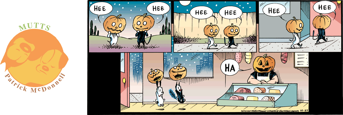 October 27 2019, Sunday Comic Strip – MUTTS