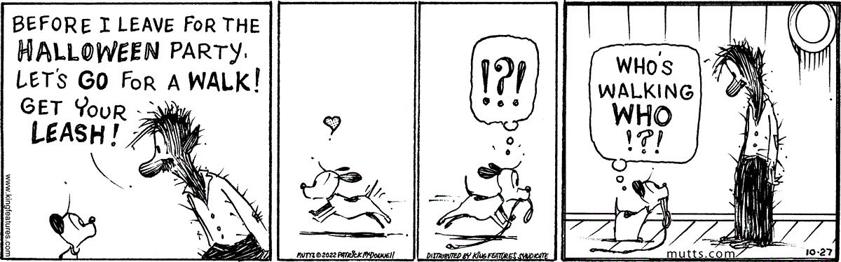 October 27 2022, Daily Comic Strip – MUTTS