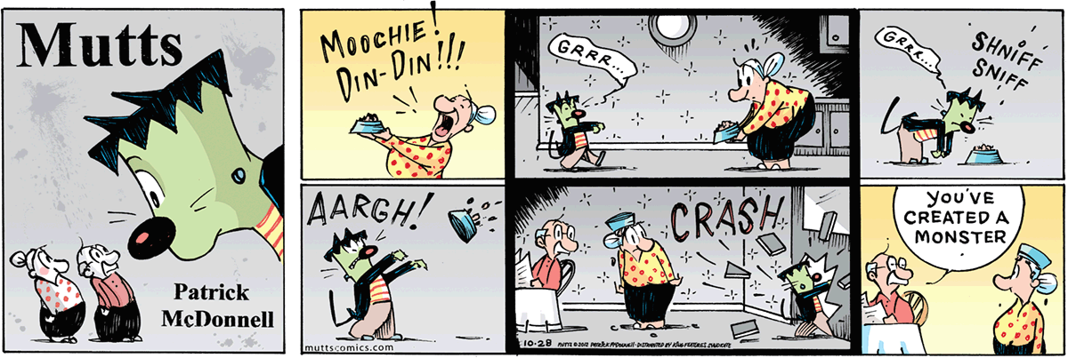 October 28 2012, Sunday Comic Strip – MUTTS