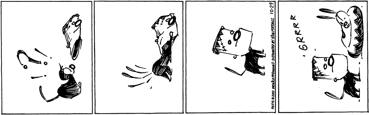 October 29 2001, Daily Comic Strip – MUTTS