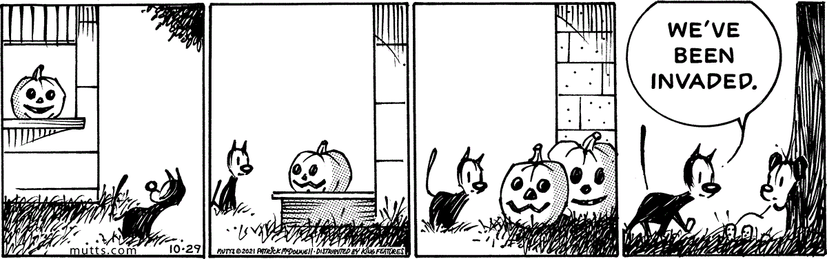 October 29 2021, Daily Comic Strip – MUTTS