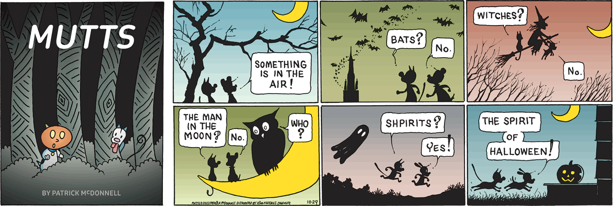October 29 2023, Sunday Comic Strip – MUTTS