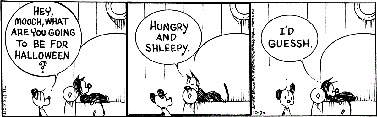 October 30 2023, Daily Comic Strip – MUTTS