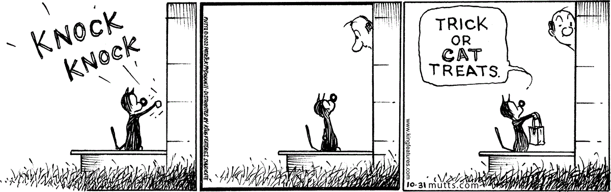 October 31 2022, Daily Comic Strip – MUTTS