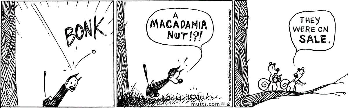 November 2 2022, Daily Comic Strip – MUTTS