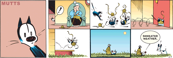November 7 2021, Sunday Comic Strip – MUTTS