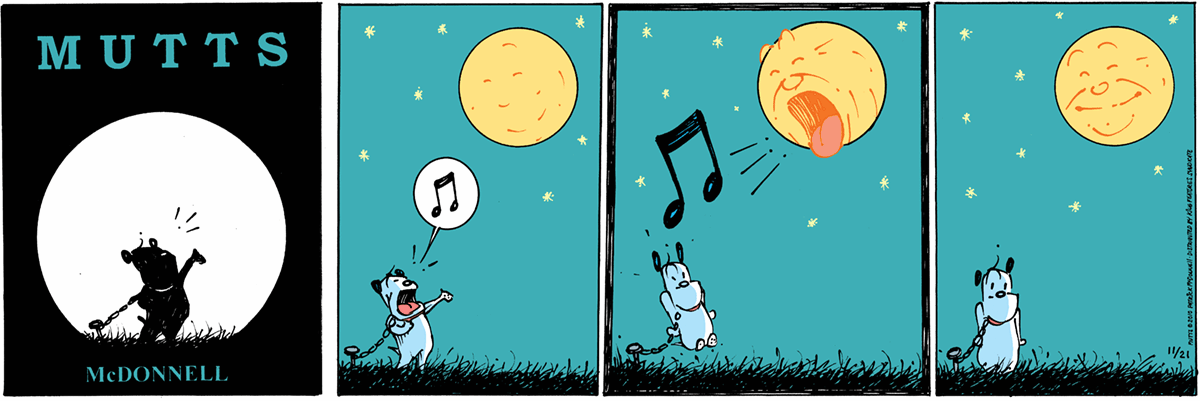 November 21 2010, Sunday Comic Strip – MUTTS