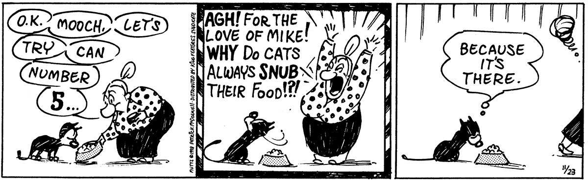 November 23 1998, Daily Comic Strip – MUTTS