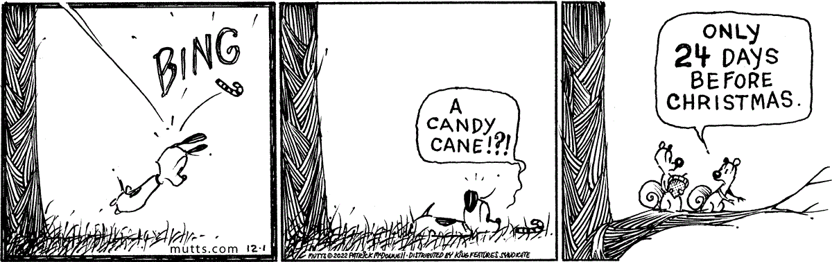 December 1 2022, Daily Comic Strip – MUTTS