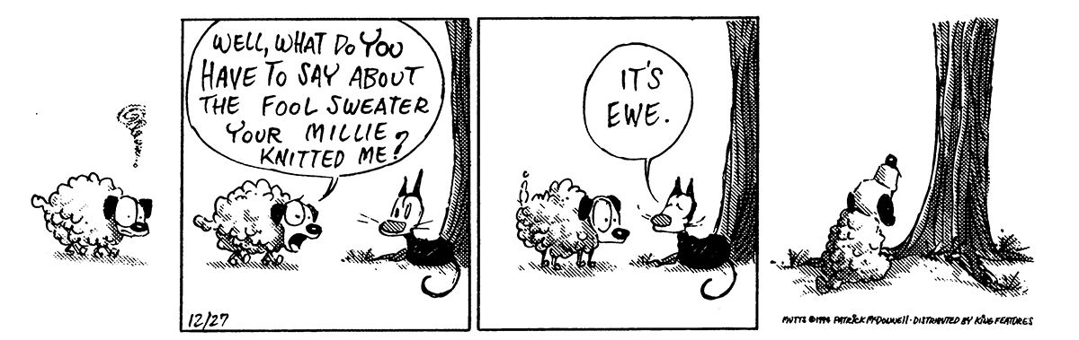 December 27 1994, Daily Comic Strip – MUTTS