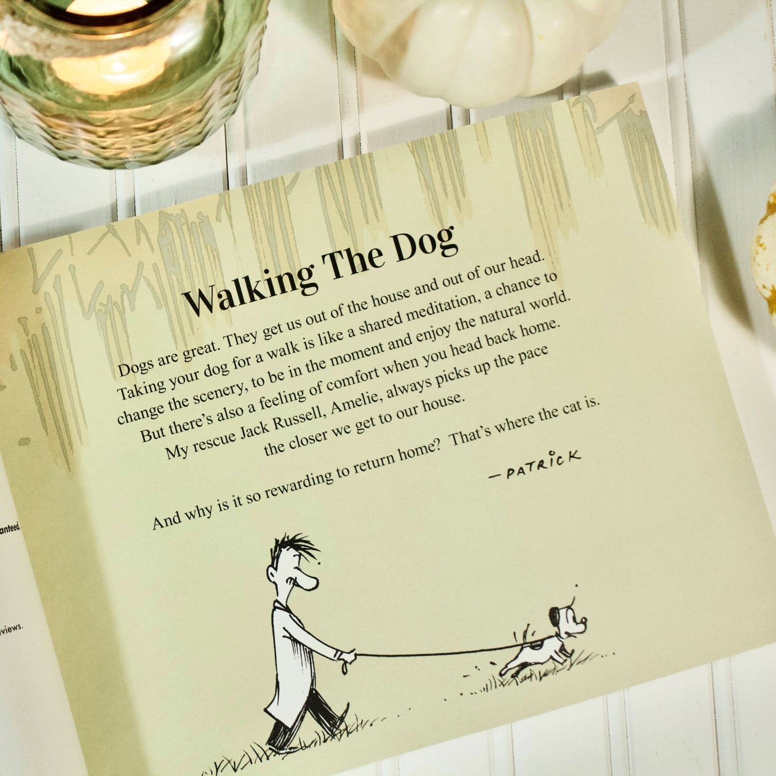 Signed 'Walking Home' Book – MUTTS